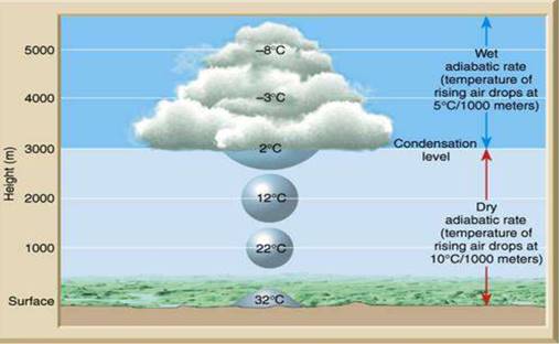 Water in the Atmosphere class 11 Notes Geography